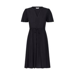 oxmo Damen Minikleid "Minikleid OXNIlla", grau, Gr. 40, Obermaterial: 100% Viskose LENZING ECOVERO CV LenzEcov., Kleider