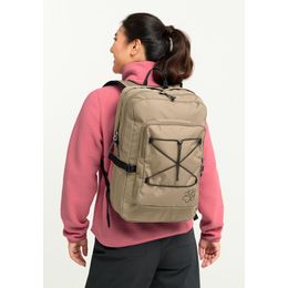 Jack Wolfskin Daypack "BERKELEY 24", onesize, beige, Rucks&auml;cke, Tagesrucksack, Organizer innen, komfortables Tragesystem