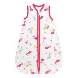 SCHLUMMERSACK Babyschlafsack "Schlafsack ohne F&uuml;&szlig;en 0.5 Tog", L: 70cm, pink, Schlafs&auml;cke