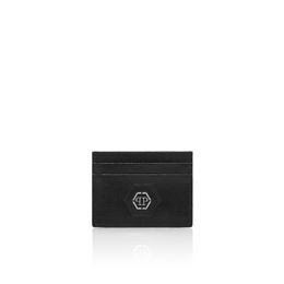 Philipp Plein Damen Clutch "Hexagon", schwarz, Taschen