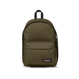 Eastpak Damen Freizeitrucksack &raquo;OUT OF OFFICE&laquo; Unisex Cityrucksack, Arbeitsrucksack, Schulrucksack mit Logo-Aufn&auml;her gr&uuml;n B/H/T: 29,5cm x 44cm x 22cm