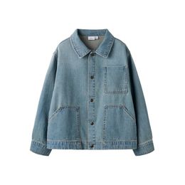 name it Hemd in Vintage Medium Blue Denim | Gr.: 146
