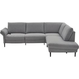Home Affaire Ecksofa &raquo;Sarsina: mit Tonnentaschen-Federkern, perfekt zum Entspannen L-Form&laquo; inklusive 2 motorischen Relaxfunktionen mit Herz-Waage-