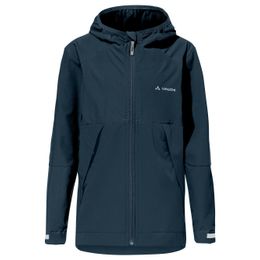 Vaude Jungen Softshelljacke "KIDS MOAB STRETCH JACKET", blau, Gr. 122, Softshell, Obermaterial: 88% Polyester, 12% Elasthan, Jacken, f&uuml;r Kinder und