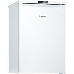 BOSCH Table Top K&uuml;hlschrank Serie 2 &raquo;KTR15NWEB&laquo; 85 cm hoch 56 cm breit Super K&uuml;hlen, LED-Licht, T&uuml;r&ouml;ffnungs-Alarm meldet offengelassene T&uuml;ren silber