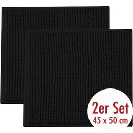 OTTO home Badematte &raquo;Vanessa Chenille Premium, Badvorleger, Badezimmer, Duschvorleger&laquo; H&ouml;he 20 mm rutschhemmend beschichtet fu&szlig;bodenheizungsgeeignet 