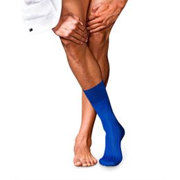 Falke Damen Socken "No. 2 Finest Cashmere", Gr. 43, blau, Obermaterial: 87% Kaschmir WS. 13% Polyamid PA., Socken