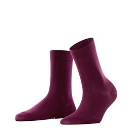 Falke Damen Socken "Cotton Touch", Gr. 39, rot, Obermaterial: 62% Baumwolle CO. 33% Polyamid PA. 5% Elasthan EL., glatt, Socken