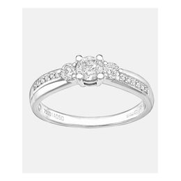 Diamant L'&eacute;ternel Ring aus 750 Wei&szlig;gold mit 0.5 Karat Diamant | Gr.: 56