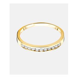 Diamant L'&eacute;ternel Eternity-Ring aus 585 Gelbgold mit Diamant | Gr.: 58