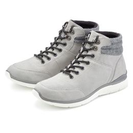 H.I.S. H.I.S Herren Stiefelette &raquo;Schn&uuml;rboots, Schn&uuml;rstiefelette, Sneaker, Freizeitschuh&laquo; NEU aus hochwertigem Leder grau 45