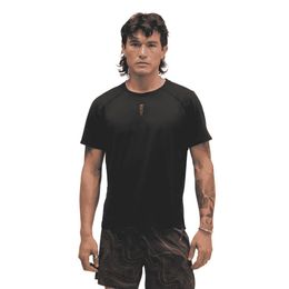 Hoka One One Hoka Everyrun Short Sleeve Bekleidung Herren schwarz