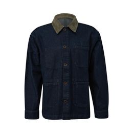 QS &Uuml;bergangsjacke Herren Gr&ouml;&szlig;e L blue denim / mokka Sommerjacke