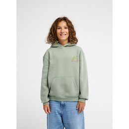 Quiksilver Jungen Kapuzensweatshirt &raquo;GRAPHIC HOODIE OVERSIZED YOUTH&laquo;, f&uuml;r Kinder, mit Kapuze, Oversized Schnitt, aus Baumwolle und Polyester gr&uuml;n 10