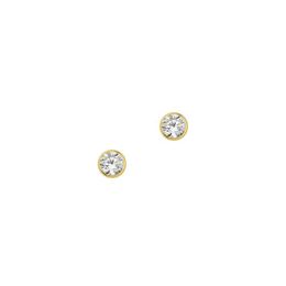 Firetti Damen Paar Ohrstecker &raquo;Schmuck Geschenk Gold 333 Ohrschmuck Solit&auml;r in mehreren Gr&ouml;&szlig;en&laquo; mit Zirkonia (synth.) gold 3,5, Gelbgold 333