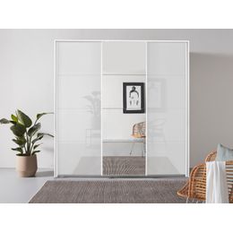 Kleiderschrank OTTO HOME, B:211cm H:233cm T:68cm, wei&szlig;, Holzwerkstoff, Kinderzimmer, Schr&auml;nke, "Mehrzweckschrank Aktenschrank M&ouml;bel Mietswohnung