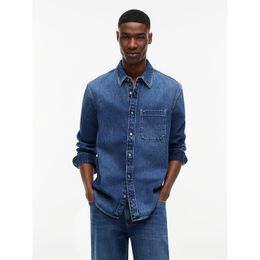 Tommy Jeans Herren Jeanshemd &raquo;REGULAR DENIM&laquo; blau 4XL (64), N-Gr