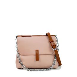 Harpa Damen Schultertasche "KOA", rosa, Lederimitat, unifarben, Taschen, mit unterteiltem Hauptfach
