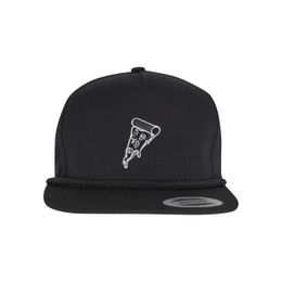 MisterTee Herren Snapback Cap "MisterTee Pizza Golfer Cap", schwarz, 60% Baumwolle, 40% Polyester, Caps