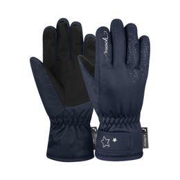 Reusch M&auml;dchen Skihandschuhe "Alice R-TEX XT Junior", blau, Gr. 5, 88% Polyester, 12% Lederimitat, Handschuhe, mit wasserdichter und atmungsaktiver