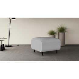 Polsterhocker OTTO HOME, B:70cm H:46cm T:70cm, grau, 100% Polyester, Hocker, "ARROS klein mit Wellenunterfederung, Ma&szlig;e B/T/H: 70/70/46 cm", passend