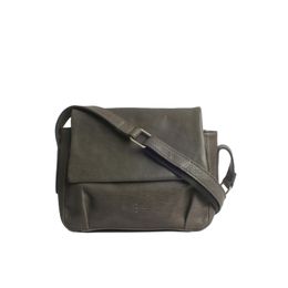 MARGELISCH Damen Umh&auml;ngetasche "Alanis 1", grau, Leder, Taschen, aus LWG zertifiziertem Leder