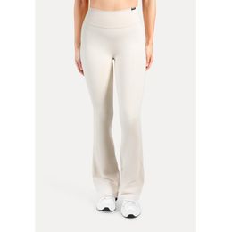 Smilodox Schlaghose Leggings Loreen in Beige | Gr.: S