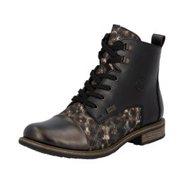 Rieker Schn&uuml;rstiefel '74842' Damen Gr&ouml;&szlig;e 43 braun / schwarz