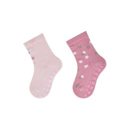 Sterntaler ABS Socken 2er-Pack Ballerina in rose | Gr.: 24