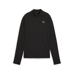 PUMA Performance Shirt 'Velocity' female size XXS Black / White