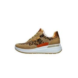 Ara sportlicher Schn&uuml;rer Garda Weite H in Beige | Gr.: 38,5