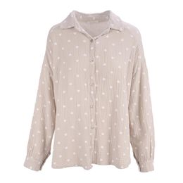 Seasons Of April Bluse 'Liya' Damen Gr&ouml;&szlig;e L/XL beige / wei&szlig;