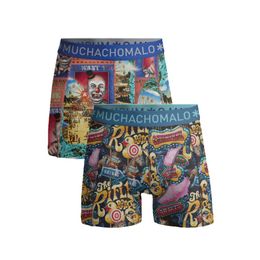 MUCHACHOMALO 2er-Set: Boxershort in Mehrfarbig - f&uuml;r Kinder | Gr.: 158/164