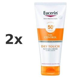 Beiersdorf AG 2x Eucerin Sun Gel-Creme Oil Control Body Lsf 50+ 200 ml