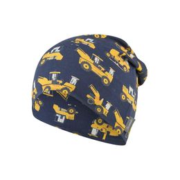Sterntaler Beanie Baustelle in marineblau | Gr.: 51 cm