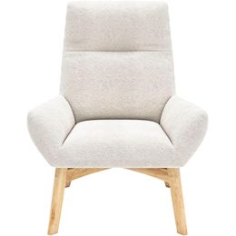 Sessel Home Affaire, B:82cm H:102cm T:81cm, wei&szlig;, 100% Polyester, Wohnzimmer, Sessel, "Basic Relaxsessel, Design und Komfort, bequem, Breite 82cm",