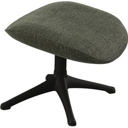 Fu&szlig;hocker FLEXLUX, B:59cm H:41cm T:46cm, schwarz, 100% Polyester, Hocker, "Marinella, Fu&szlig;st&uuml;tze f&uuml;r Lounging, Entspannung der Extraklasse, Scandi",