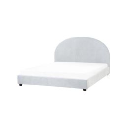 Beliani Doppelbett VAUCLUSE in Blau - (W) 174 x (H) 112 x (L) 214 cm | Gr.: onesize