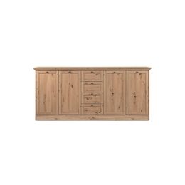 CALICOSY Sideboard TIMBER in Eiche - (W)200 x (H)90 x (L)40 cm | Gr.: onesize