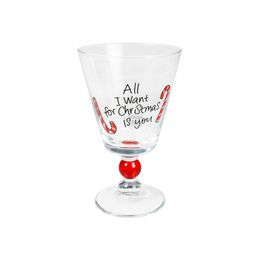 Blond Amsterdam Weinglas Weihnachten in Bunt - 400 ml | Gr.: onesize