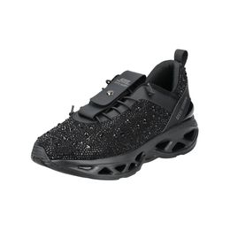 Steve Madden Damen Sneaker "Steve Madden Sneaker Lederimitat/Textil", Gr. 38, schwarz, Lederimitat, Textil, Schuhe