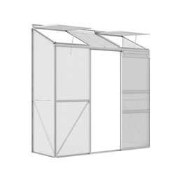 Outsunny Gew&auml;chshaus in Silber 192L x 68B x 196H cm | Gr.: onesize