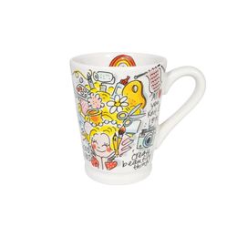 Blond Amsterdam XL-Becher Fr&auml;ulein Kreativit&auml;t in Bunt - 500 ml | Gr.: onesize