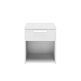 CALICOSY Nachttisch CYRUS in Wei&szlig; - (W)43 x (H)50 x (L)cm | Gr.: onesize