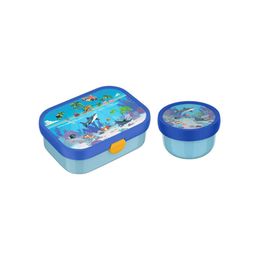 Mepal 2er Set Obst- und Bentobox Campus (2025) 300 & 750 ml in Tropical Ocean | Gr.: onesize