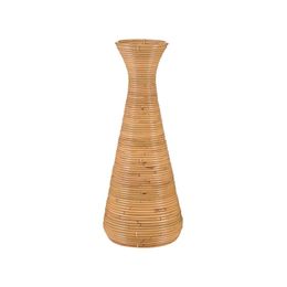 Beliani Dekovase NIDRI in Naturfarben - (W) 30 x (H) 70 x (L) 30 cm | Gr.: onesize