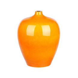 Beliani Blumenvase TERRASA in Orange - (W) 27 x (H) 37 x (L) 27 cm | Gr.: onesize