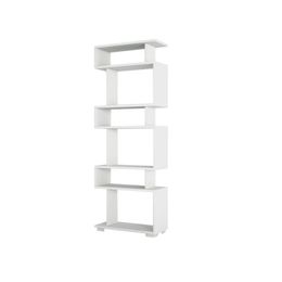 CALICOSY Regal BLOK in Wei&szlig; - (W)60 x (H)165 x (L)19,5 cm | Gr.: onesize