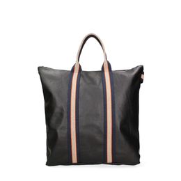 Gave Lux Handtasche, die sich in einen Rucksack umwandeln l&auml;sst in BLACK AND BLUE | Gr.: onesize