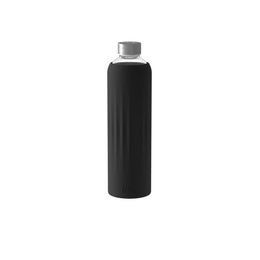 like. by Villeroy & Boch Glas-Trinkflasche To Go & To Stay 1 Liter schwarz in schwarz | Gr.: onesize